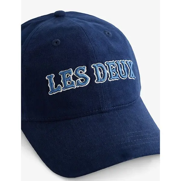 LES DEUX Logo-embroidered Baseball Cap