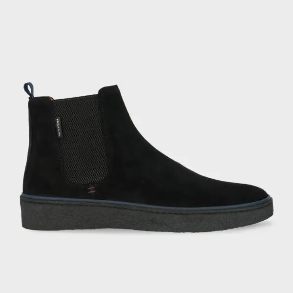 Paul Smith Suede 'bash' Boots - Black