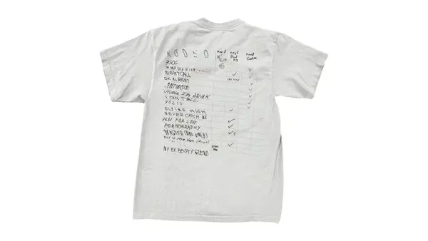 TRAVIS SCOTT Rodeo Jim Joe Board Tee Shirt
