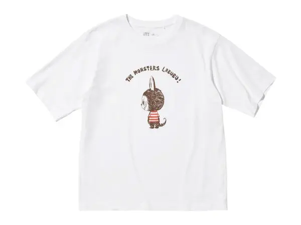 Uniqlo X Pop Mart Graphic T-shirt - White