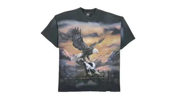 REPRESENT Chrome Flight T-shirt - Black