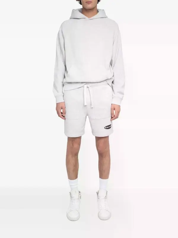 Zadig&Voltaire Logo Drawstring Fleece Shorts