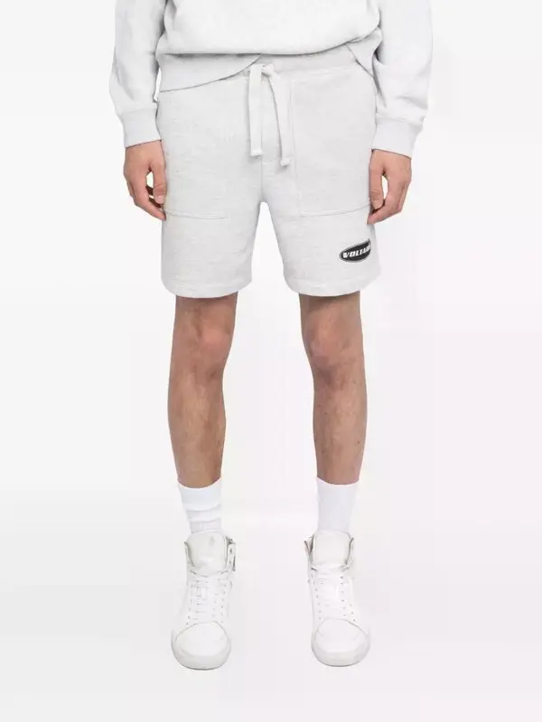 Zadig&Voltaire Logo Drawstring Fleece Shorts