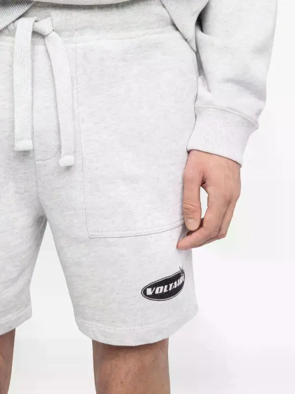 Zadig&Voltaire Logo Drawstring Fleece Shorts