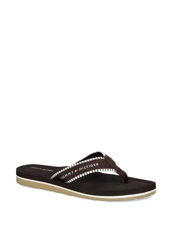 Tommy Hilfiger Webbing Logo-print Flip-flops