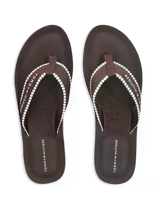 Tommy Hilfiger Webbing Logo-print Flip-flops