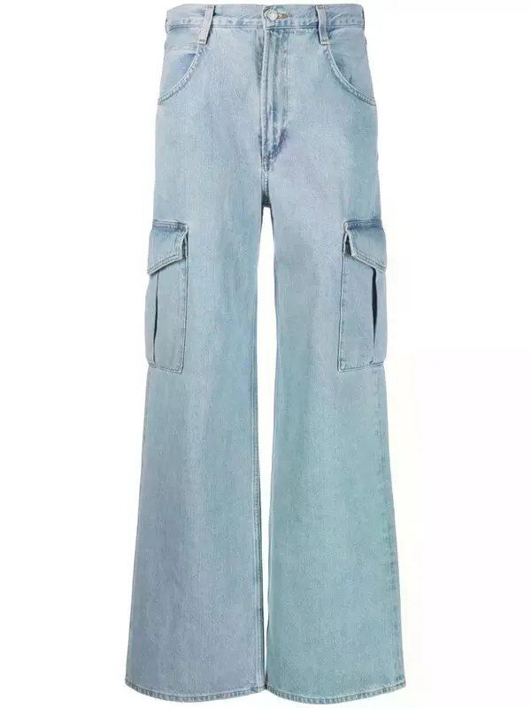 AGOLDE Minka Cargo Wide-leg Jeans