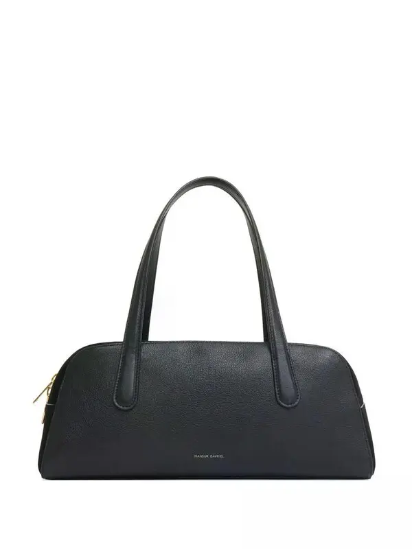 MANSUR GAVRIEL Helios Leather Shoulder Bag - Black