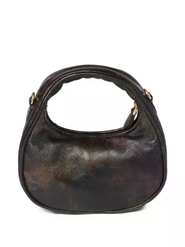 Miu Miu Wander Embroidered Mini Bag - Brown