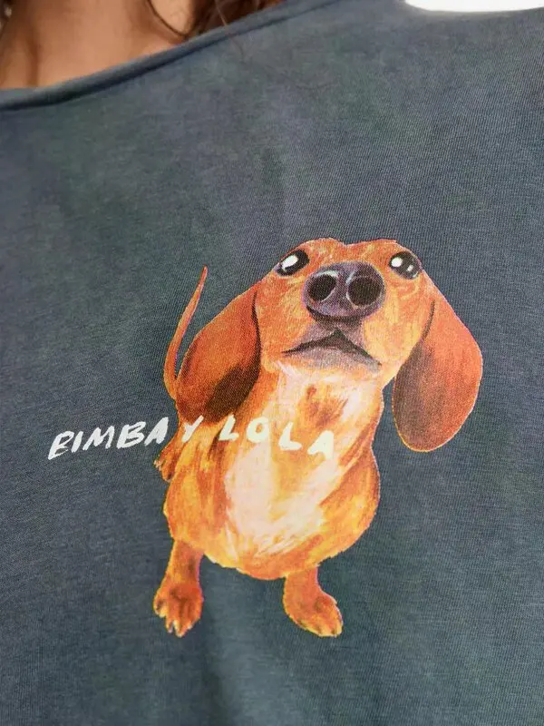 Bimba Y Lola Graphic Print T-shirt