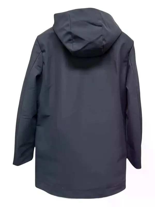 HESKIMO Button-fastening Hooded Coat