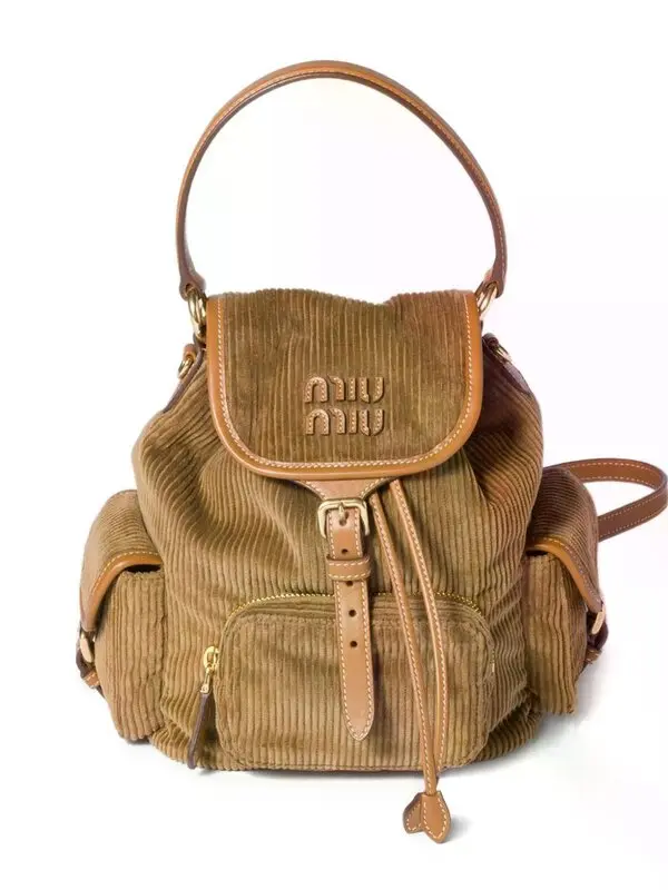 Miu Miu Corduroy Backpack