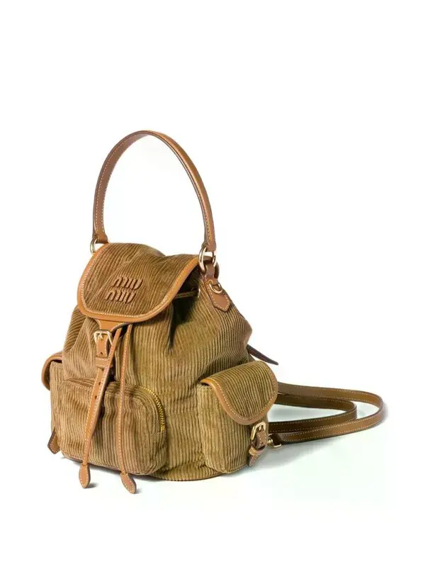 Miu Miu Corduroy Backpack