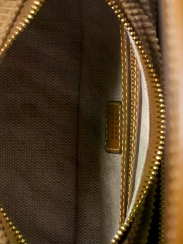 Miu Miu Corduroy Pocket Shoulder Bag - Brown