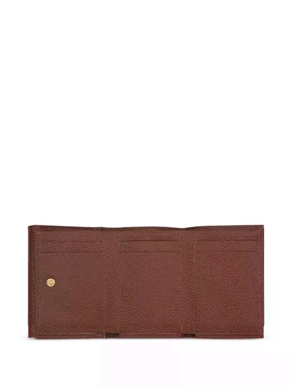 Longchamp Le Foulonné Compact Wallet - Brown