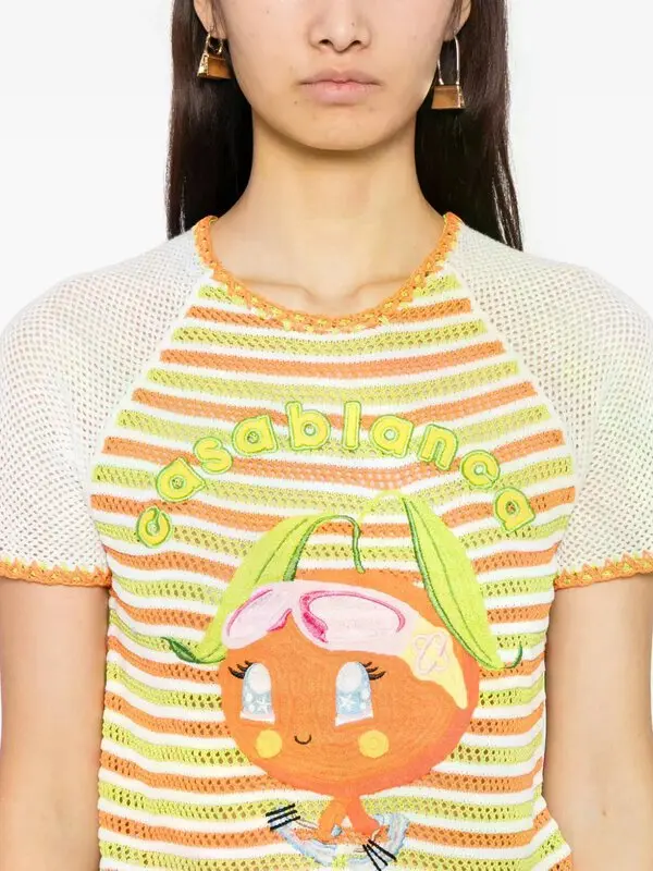 Casablanca Printed Top