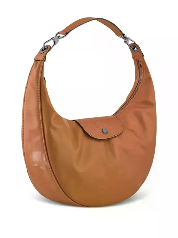 Longchamp Le Pliage Xtra L Flap Chain Shoulder Bag - Orange