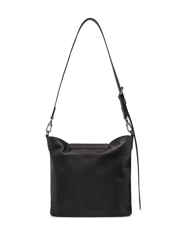 Longchamp Le Pliage Xtra Leather Shoulder Bag - Black
