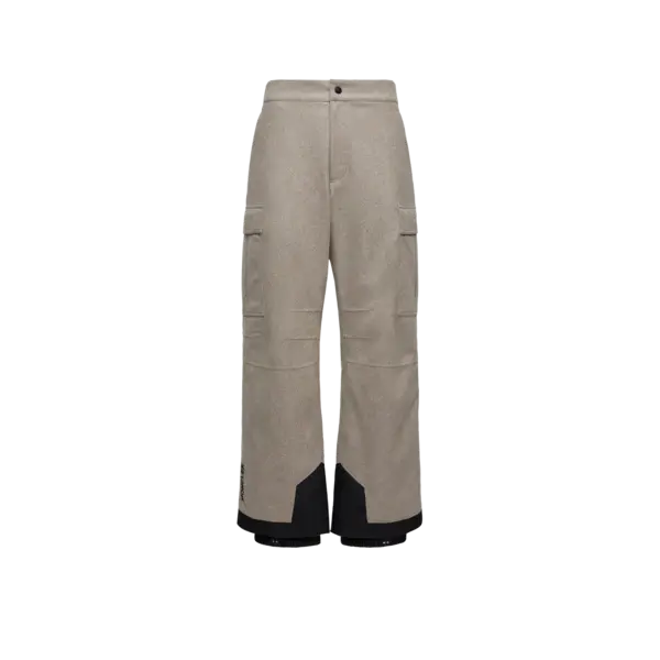 Moncler Padded Technical Wool Ski Pants