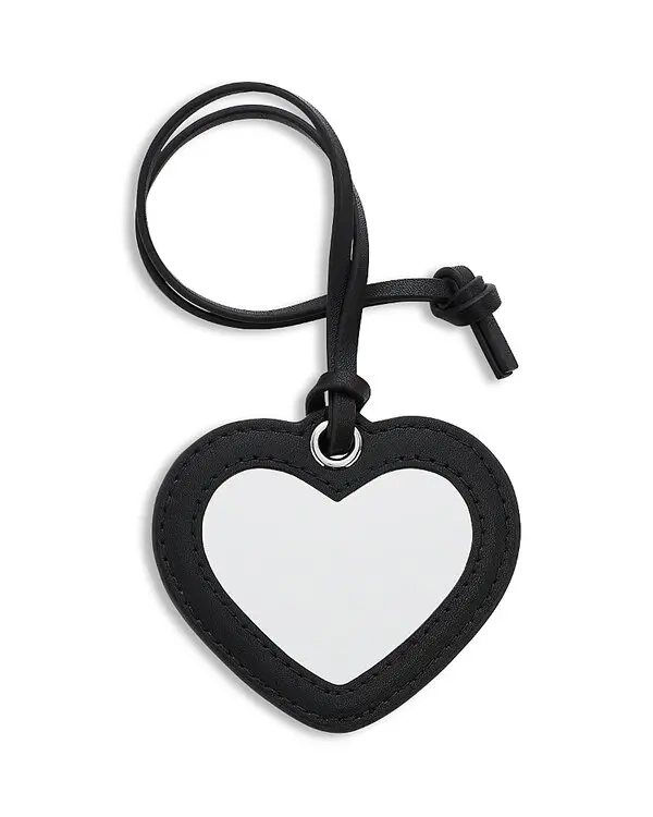 Marc Jacobs The Heart Mirror Bag Charm - Black