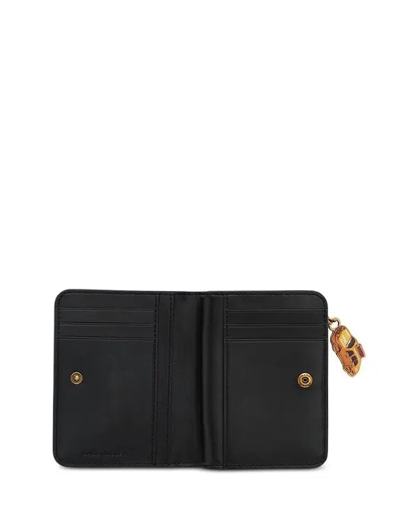 Marc Jacobs The Trinket Utility Snapshot Leather Mini Compact Wallet