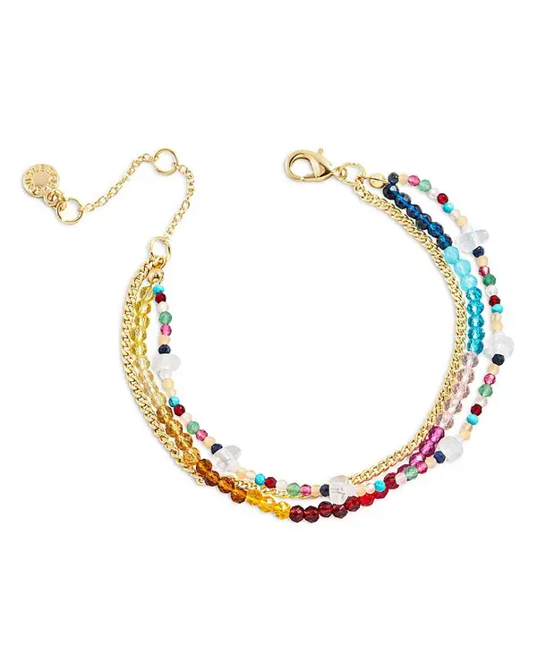 Baublebar Semi Precious Stone Layered Bracelet - Multi