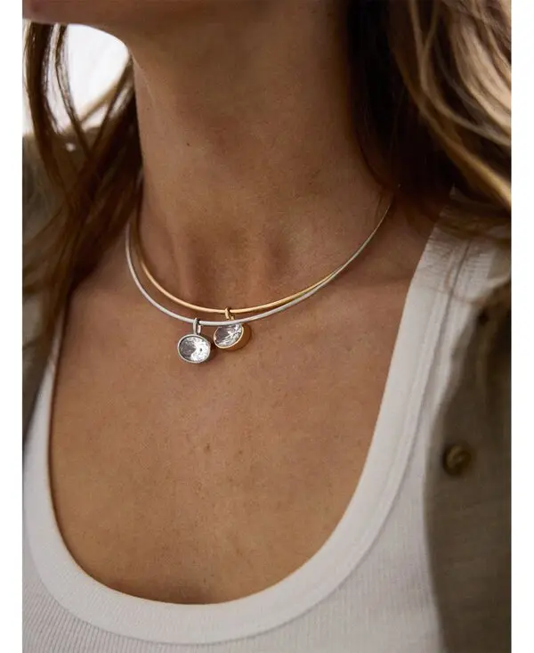 Baublebar Lexi Crystal Solitaire Collar Necklace