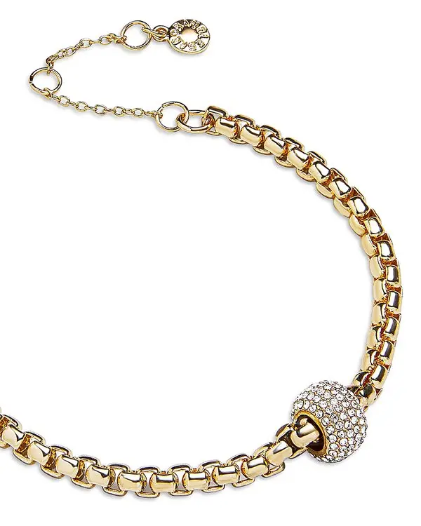 Baublebar Pave Rondelle Jonie Link Bracelet - Gold