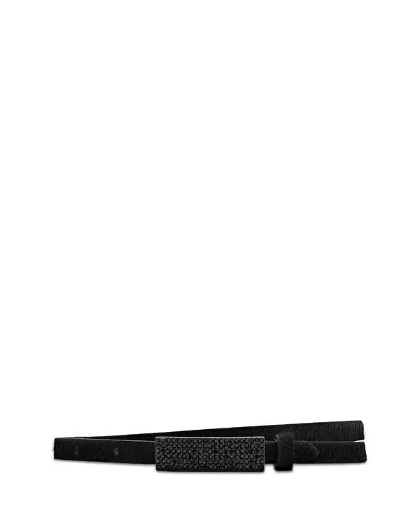 L'Agence Haven Calf Hair Belt