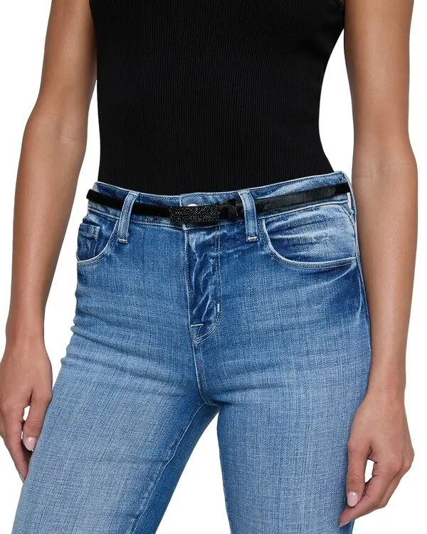 L'Agence Haven Calf Hair Belt
