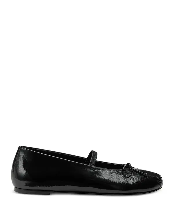 STUART WEITZMAN Prima Bow Ballet Flats