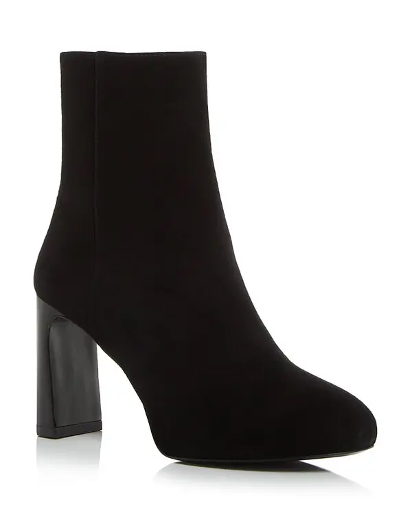 STUART WEITZMAN Babette Platform Booties - Black