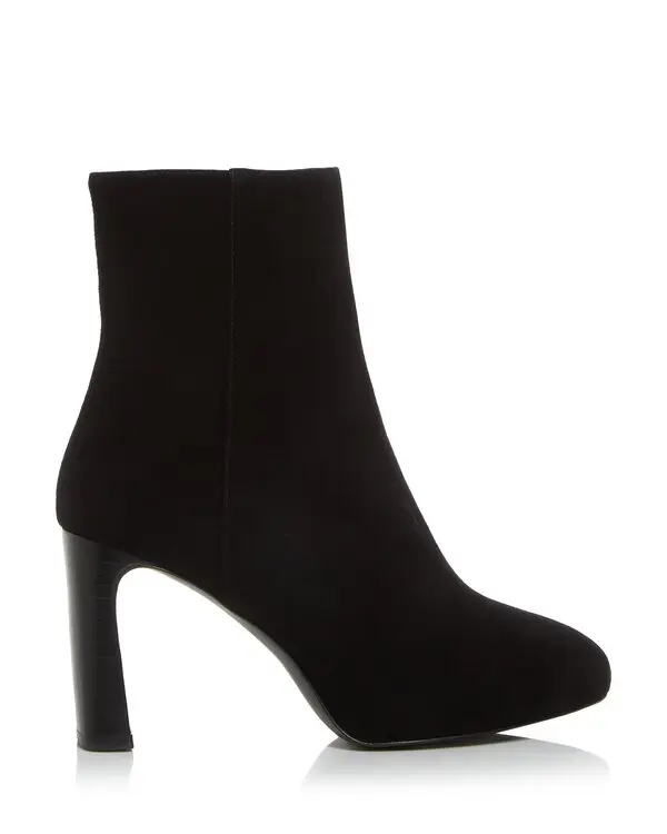 STUART WEITZMAN Babette Platform Booties - Black