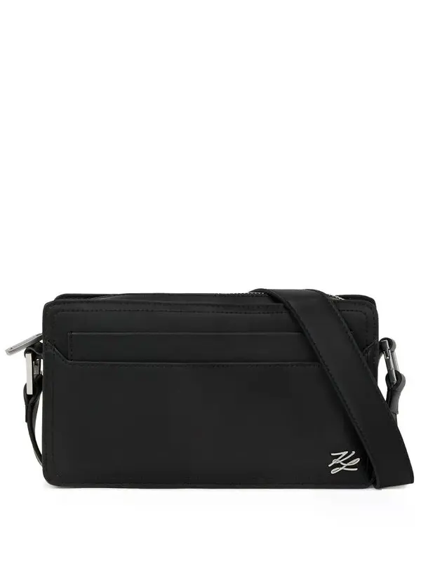 Karl Lagerfeld K/autograph Cross Body Bag - Black