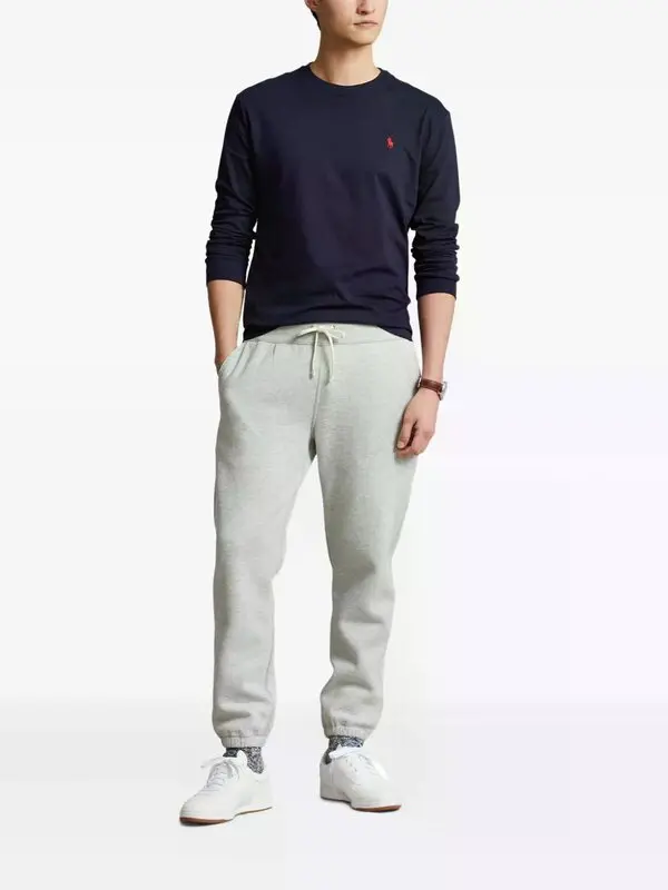 Polo Ralph Lauren Logo-embroidered Long-sleeve T-shirt - Blue