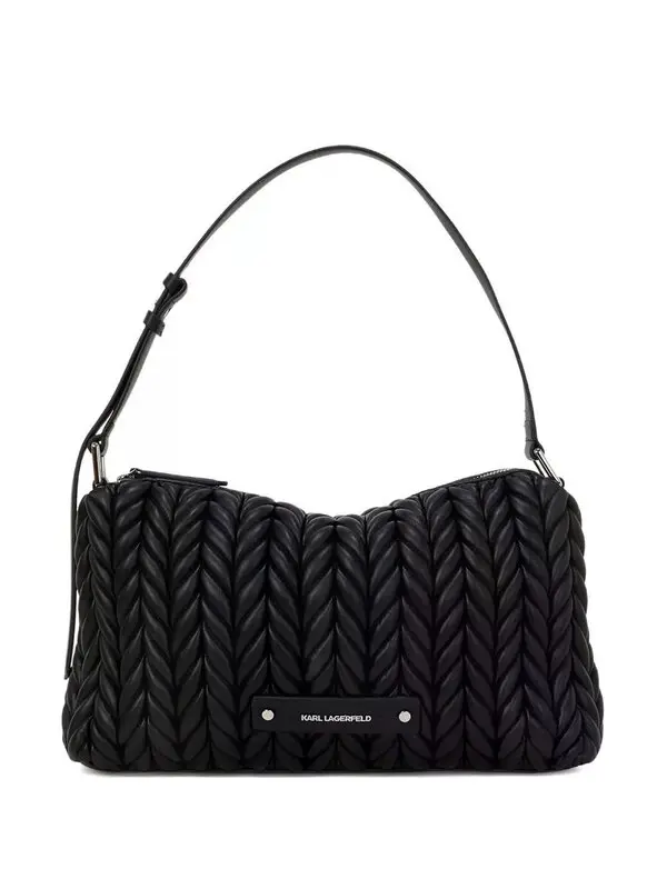 Karl Lagerfeld K/weave Shoulder Bag