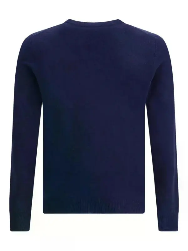 ARAGONA Crew-neck Sweater - Blue