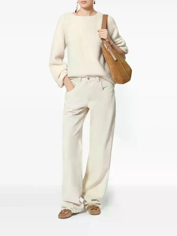 Isabel Marant Étoile Paulane Ribbed Sweater - Neutrals