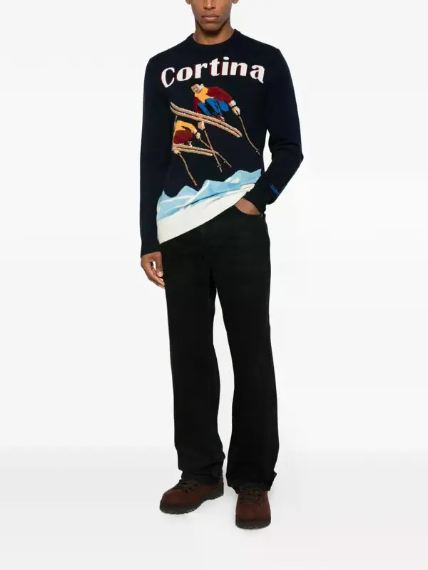 MC2 SAINT BARTH Heron Sweater - Blue