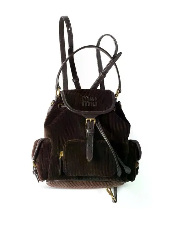 Miu Miu Medium Corduroy Backpack