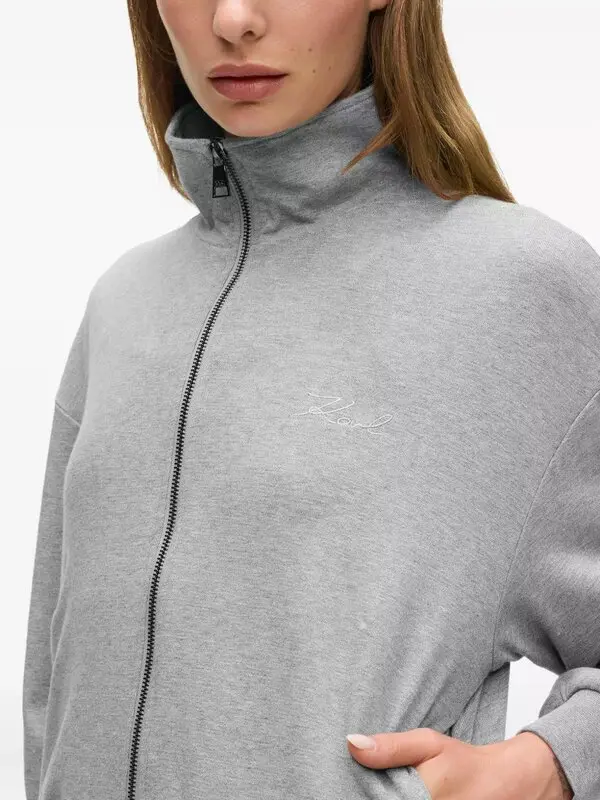 Karl Lagerfeld Zip-up Top