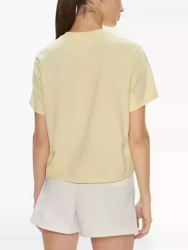 Tommy Hilfiger Logo T-shirt - Yellow