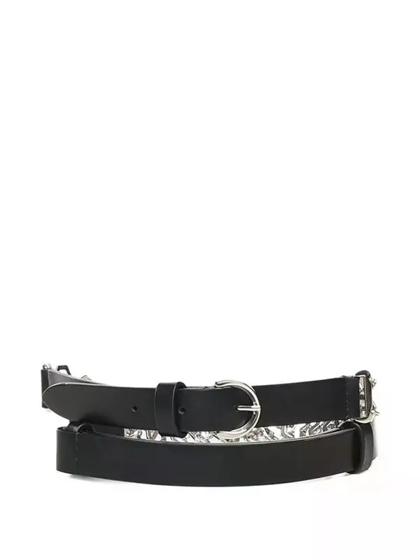 Pinko Chain-detail Belt - Black