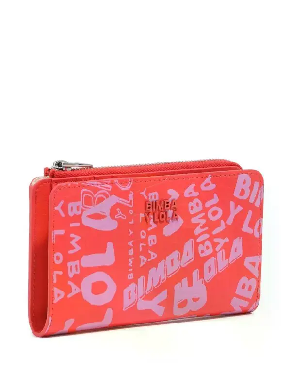 Bimba Y Lola Zip Wallet - Red