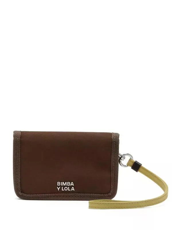 Bimba Y Lola Wrist-strap Wallet - Brown
