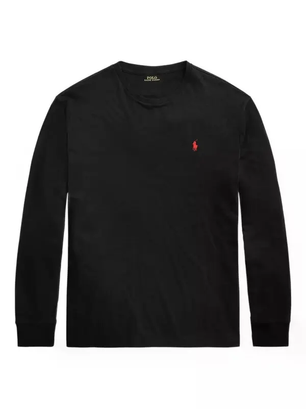 Ralph Lauren Long-sleeve Jersey T-shirt - Black