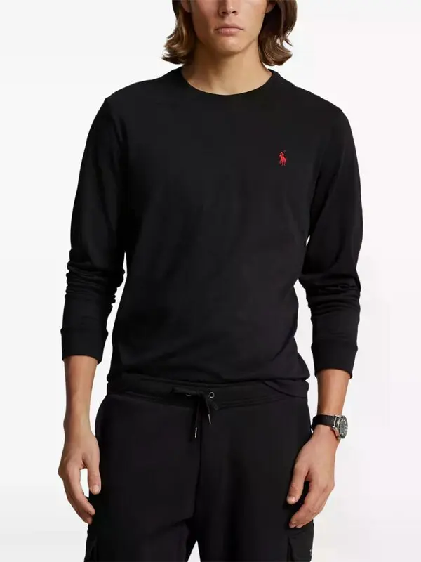 Polo Ralph Lauren Long-sleeve Jersey T-shirt - Black