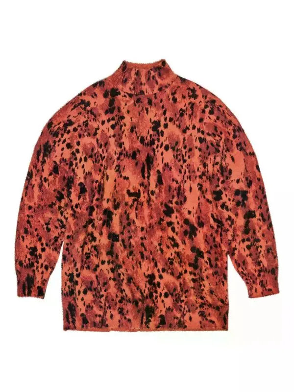 Bimba Y Lola Patterned High-neck Top