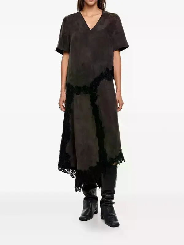 bimba y lola black dress Lace Trim V-neck Why A-Line Wedding Dresses Silk Satin Colors:Champagne Gold 787 Wrap Dress Shirt sides and front BIMBA