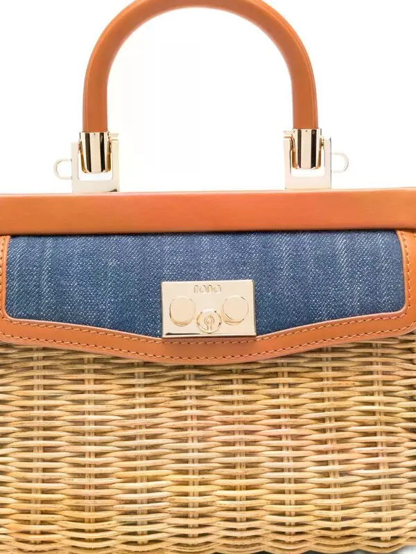 Rodo Woven Top-handle Tote